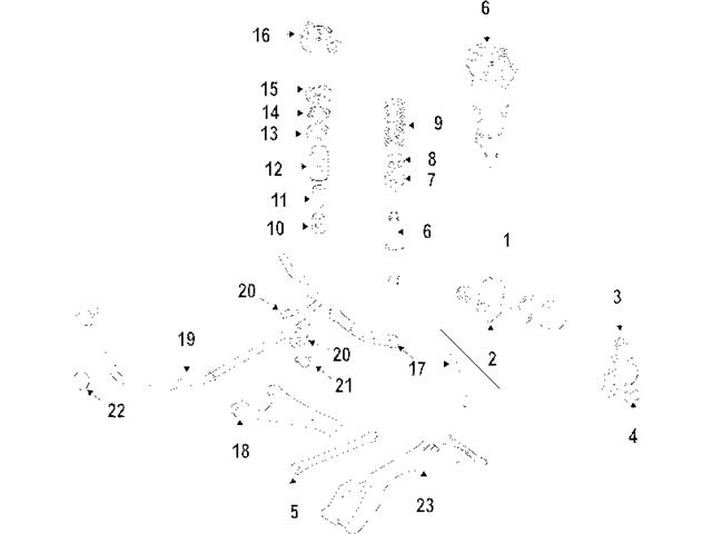 Genuine Porsche 95533305100 Shock Absorber; Rear Left or Right - Porsche