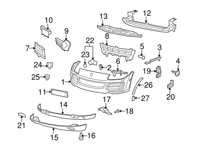 Genuine Porsche 95550515511 Tow Hook Cover; Left - Porsche | 95550515511G2X