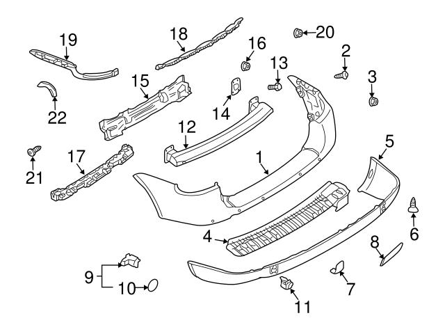 Genuine Porsche 95550545000 Jack Plug Cover; Right - Porsche