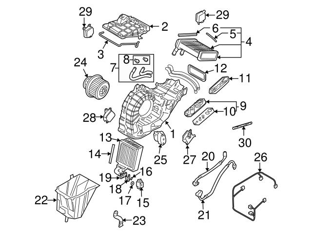 Genuine Porsche 95557208301 Heater Blend Door Actuator; Rear Left ...