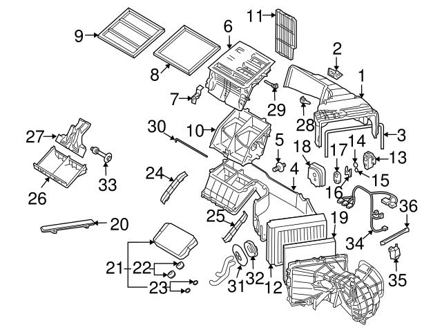 Genuine Porsche 95557230400 A/C Evaporator Temperature Sensor; Front ...