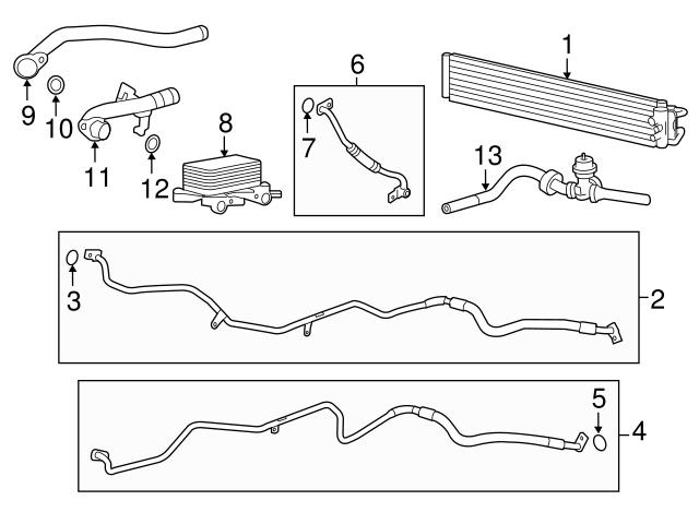Genuine Porsche 95810654902 Radiator Coolant Hose - Porsche