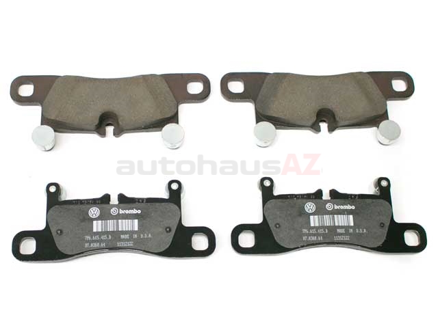 Genuine Porsche PAA698451 Brake Pad Set; Rear - Porsche | 95835293980 ...