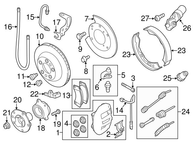Genuine Porsche 95835294500 Parking Brake Spring - Porsche