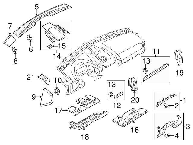 Genuine Porsche 95856429700 Sunroof Seal - Porsche