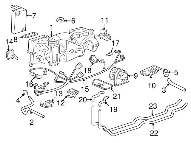 Genuine Porsche 95857230410 A/C Evaporator Temperature Sensor; Front ...