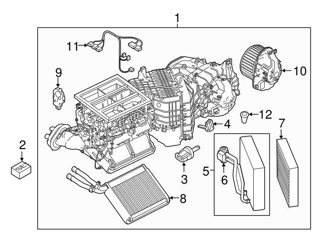 Genuine Porsche 95857231900 A/C Expansion Valve Gasket; Front - Porsche