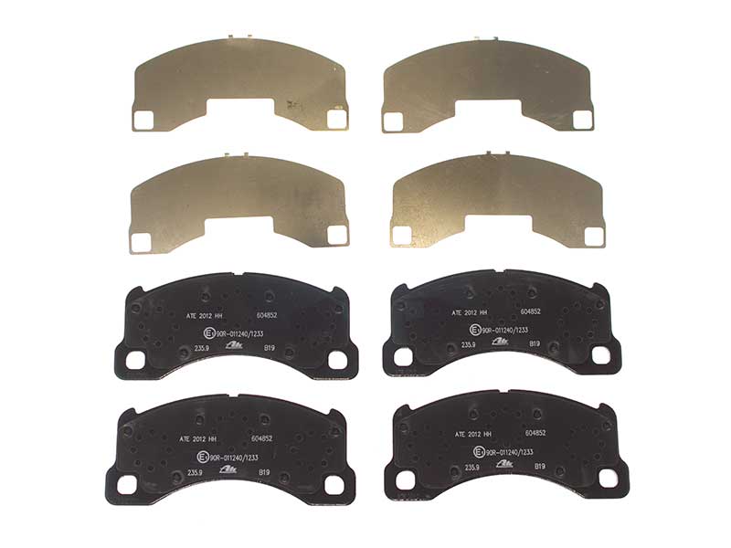 ATE 95B698151AK, 604852 Brake Pad Set; Front - Porsche | 95B698151AE ...