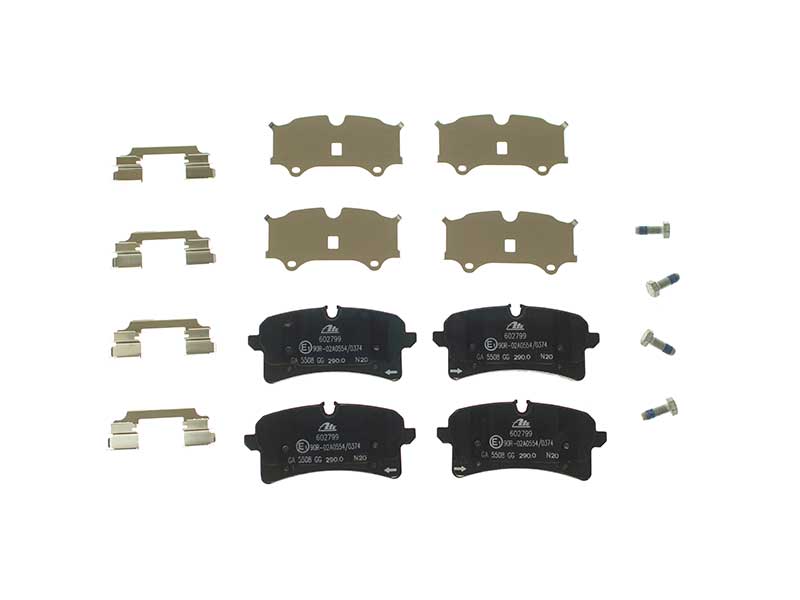 ATE 95B698451F, 602799 Brake Pad Set; Rear - Porsche | 95B698451J