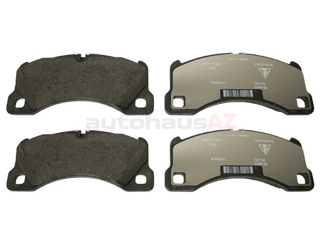 Genuine Porsche 97035194906 Brake Pad Set; Front SKU: 128536-PO ...