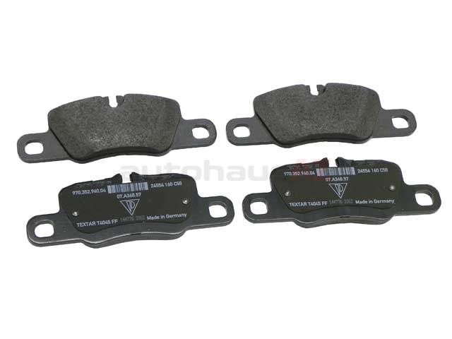 Genuine Porsche 97035294908 Brake Pad Set; Rear - Porsche | 97035294904 ...