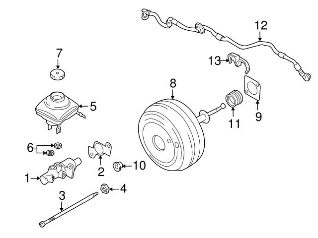 Porsche Panamera Brake Master Cylinder Parts Web Store