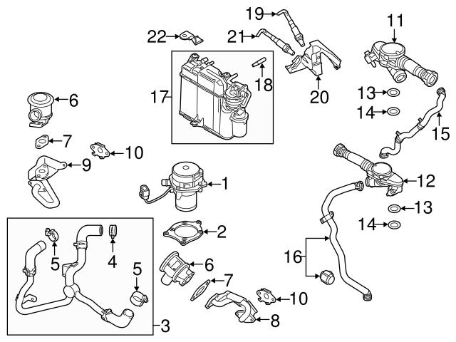 Genuine Porsche 97060618600 Oxygen Sensor; Rear Right - Porsche