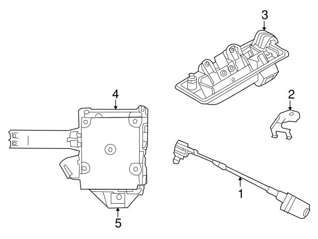 Genuine Porsche 97064273300 Park Assist Camera - Porsche