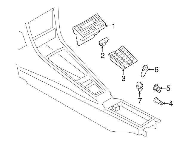 Genuine Porsche 97065210100A05 Cigarette Lighter Element; Rear ...