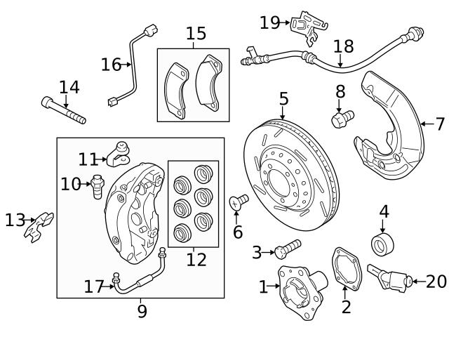 Genuine Porsche 971615301D Disc Brake Rotor; Left - Porsche
