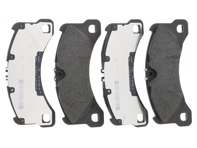 Genuine Porsche 971698151R Brake Pad Set; Front - Porsche