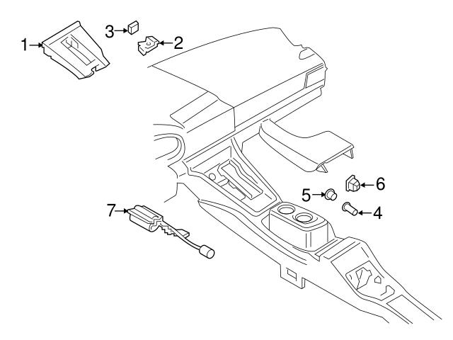 Genuine Porsche 971927225C6N3 Electronic Parking Brake Control Switch ...
