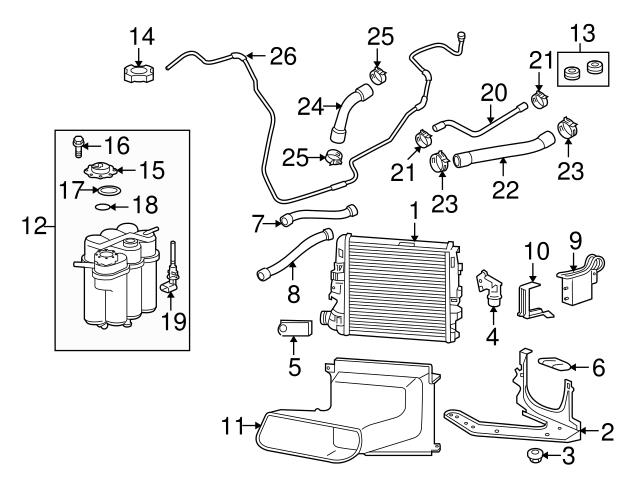 Genuine Porsche 98710668531 Engine Coolant Overflow Hose - Porsche
