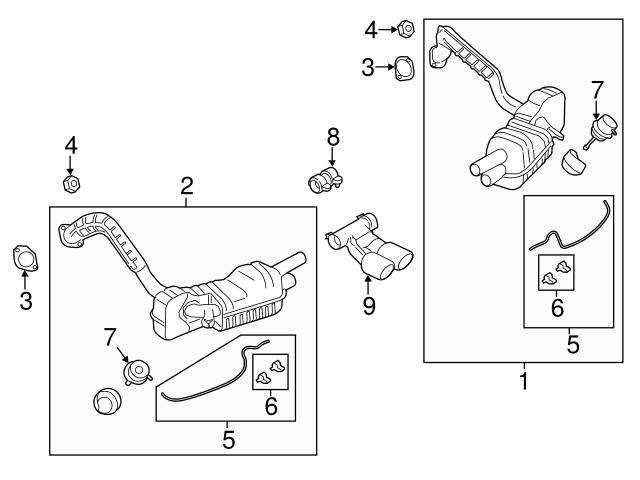 Genuine Porsche 99111138102 EGR Vacuum Delay Valve; Left, Right ...