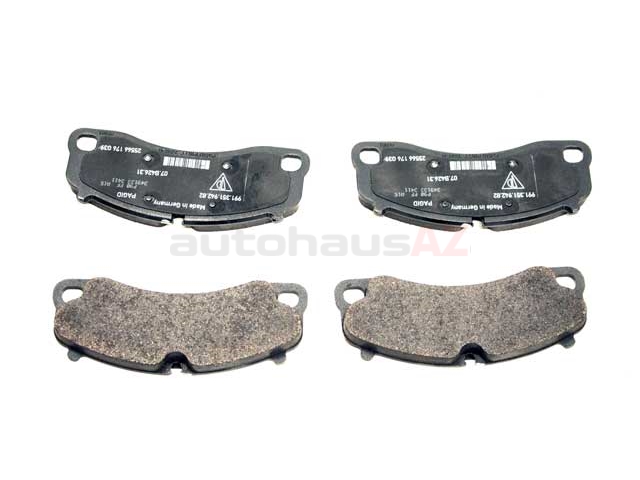 Genuine Porsche PO-99135194782 Brake Pad Set; Front - Porsche ...