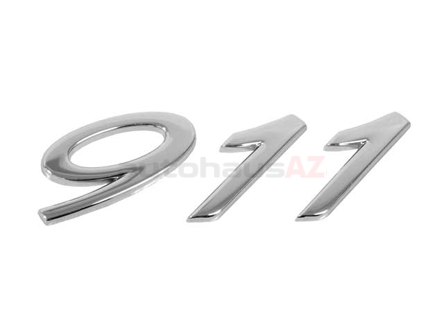 Genuine Porsche 99155923102 Emblem; Rear - Porsche