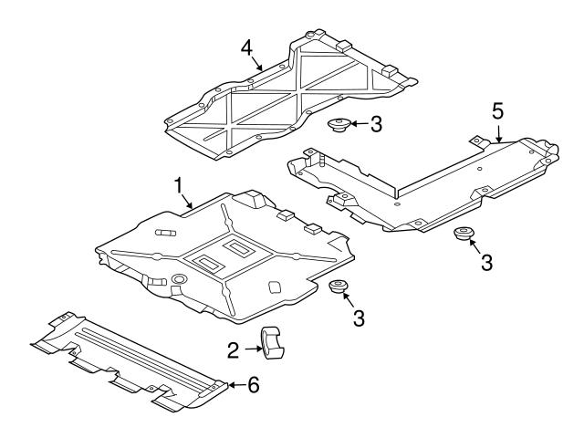 Genuine Porsche 99657516101 Brake Air Duct - Porsche