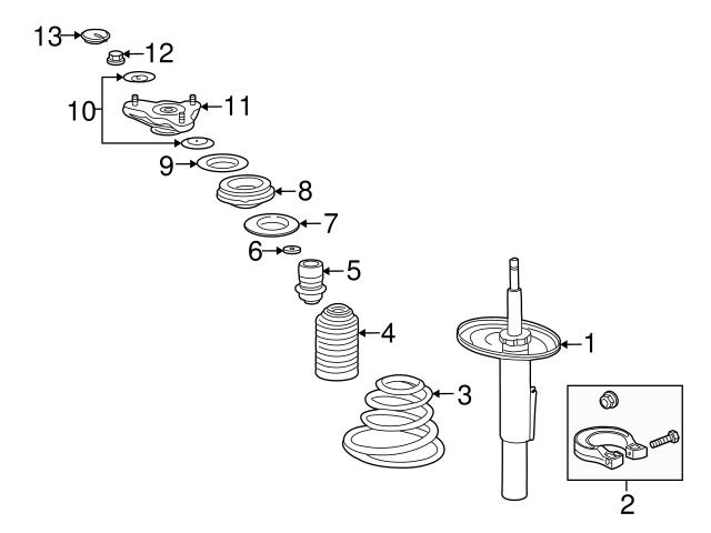 Genuine Porsche 99734353141504 Coil Spring; Right, Left - Porsche ...