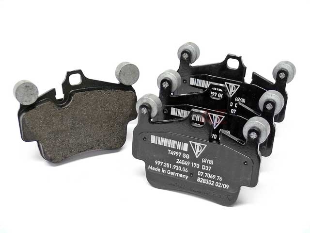 Genuine Porsche 99735193906 Brake Pad Set; Front - Porsche ...