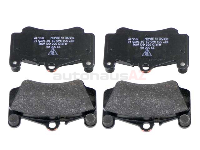 Genuine Porsche 99735194903 Brake Pad Set; Front - Porsche ...