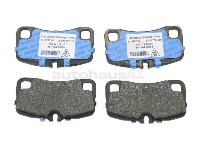 Genuine Porsche 99735294798 Brake Pad Set; Rear - Porsche | 99735294790