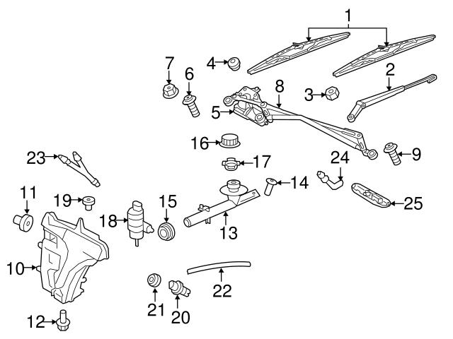 Genuine Porsche 99918104840 Windshield Washer Hose - Porsche