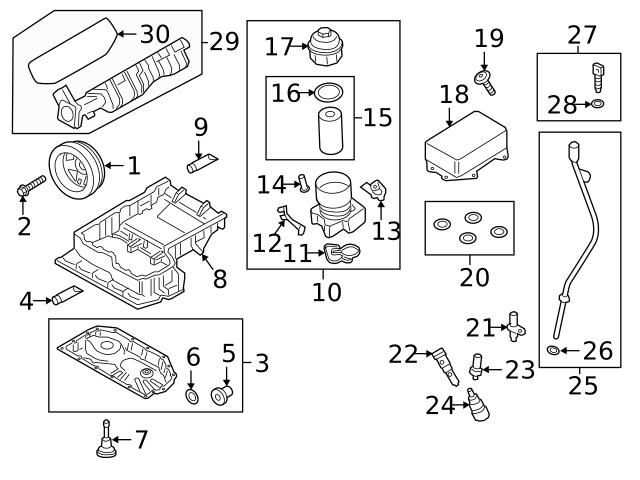 Genuine Porsche 9A711520100 Thermostat - Porsche