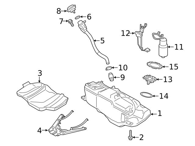 Genuine Porsche 9P1919087B Fuel Pump, Electric - Porsche | 00004330423 ...