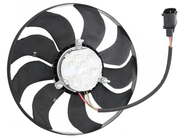 Genuine Porsche 9P1959455BY Auxiliary Cooling Fan Assembly; Left or ...
