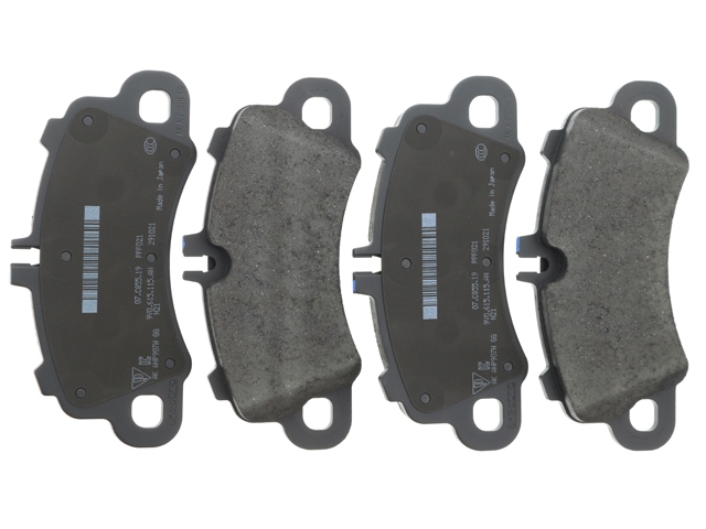 Genuine Porsche 9Y0698151AN Brake Pad Set; Front - Porsche | 9Y0698151A ...