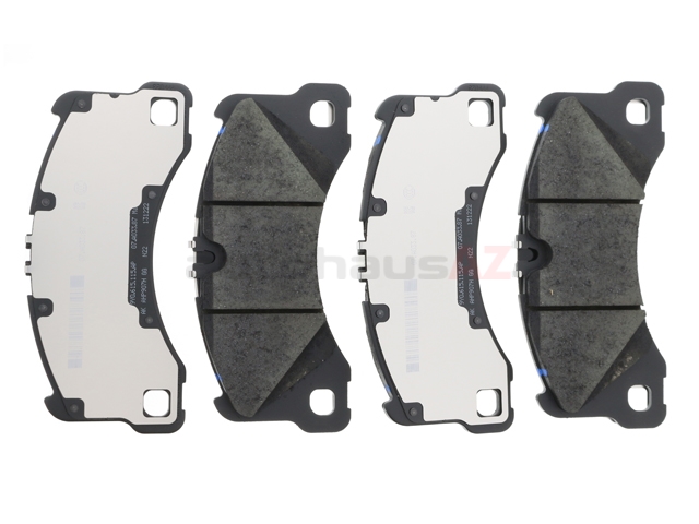 ATE 95B698451H, 602770 Brake Pad Set; Rear - Porsche | 95B698451E