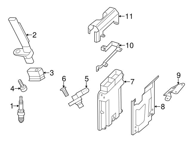 Genuine Porsche PAB905061 Glow Plug - Porsche | 9A796331950 PAB905061A