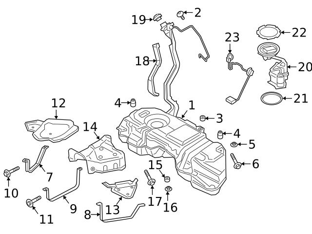 Genuine Porsche PAB91908700 Fuel Pump, Electric - Porsche | 95891908700