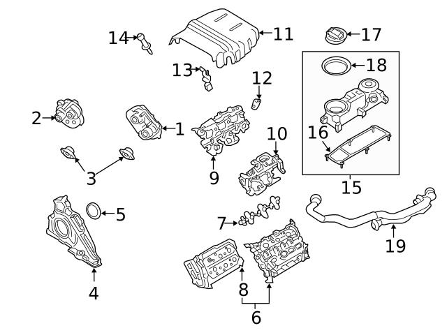 Genuine Porsche PAC109259 Variable Timing Solenoid; Left, Right ...
