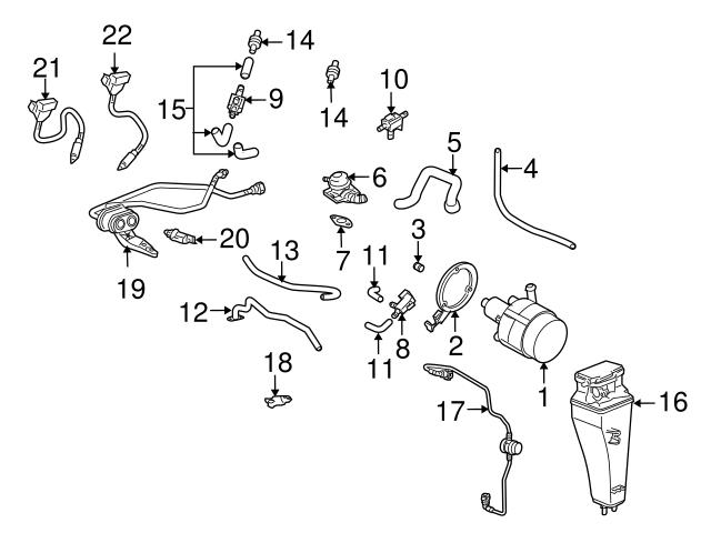 Genuine Porsche PCG20122101 Vapor Canister Filter Seal | 99620122102 ...