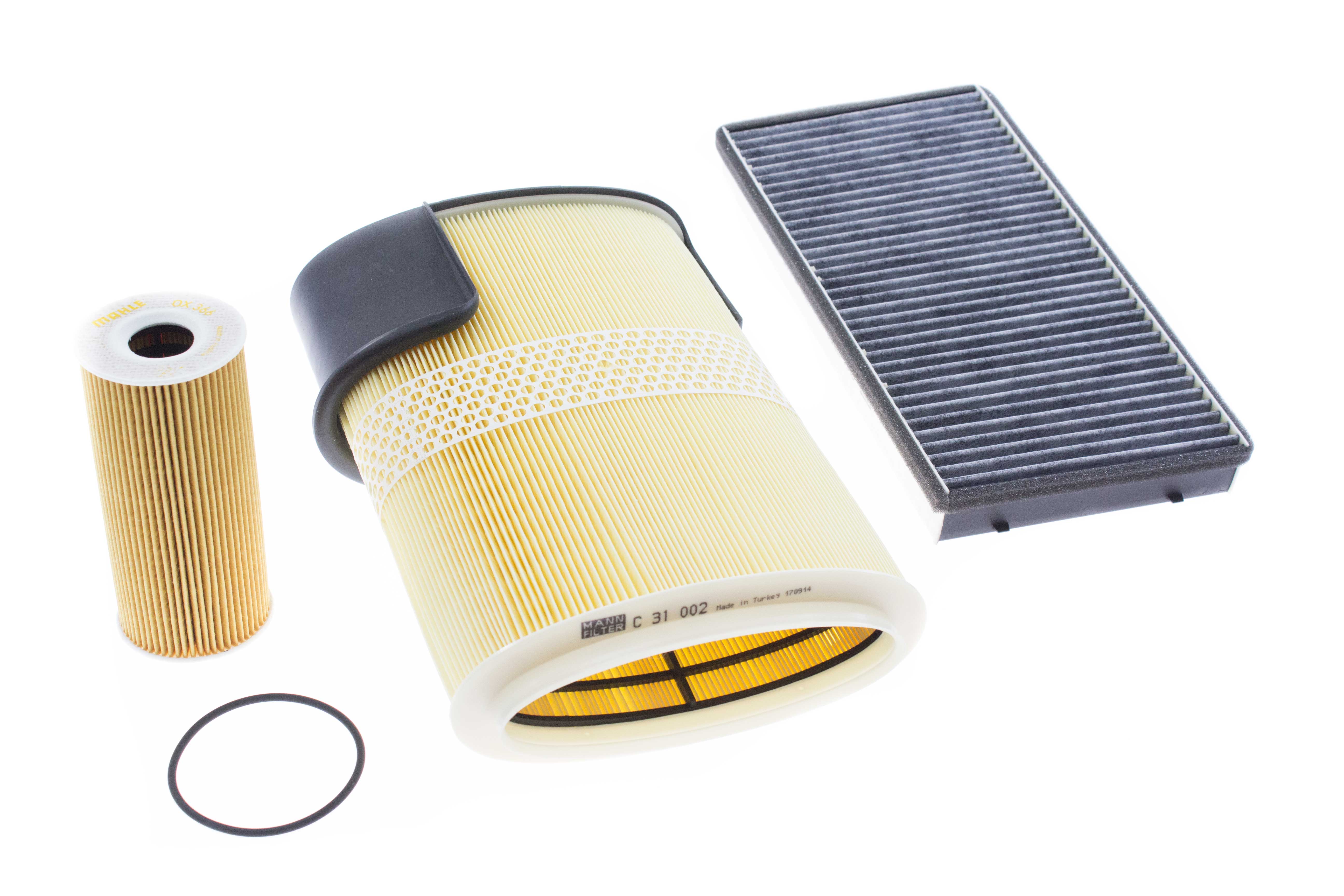 AAZ Preferred POR1FLTRKIT Oil Filter Kit; With Air and Cabin Filter ...