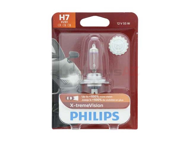 Phillips H7, 12972XVB1 Fog Light Bulb | 981465 989828 99963113391 N10320102