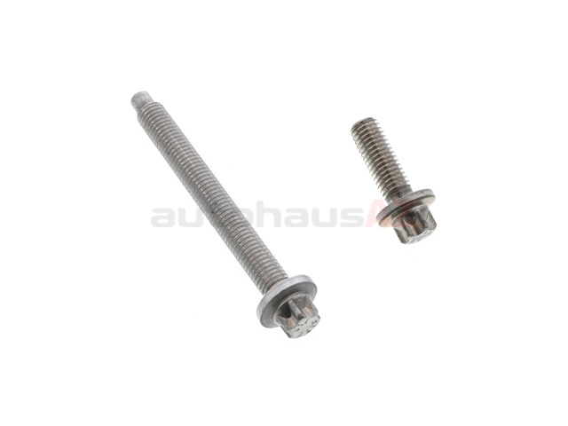 Rein Automotive 12410392577, HWK0039 Starter Bolt; Bolt Set; Aluminum - BMW