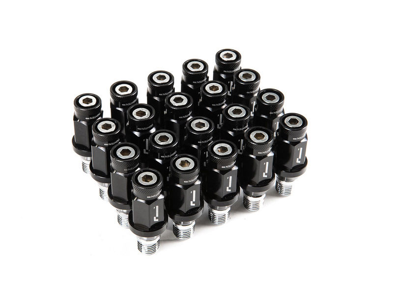 RacingLine VWR630002 Stud and Nut 80mm Conversion Kit; Ball Seat; OEM ...