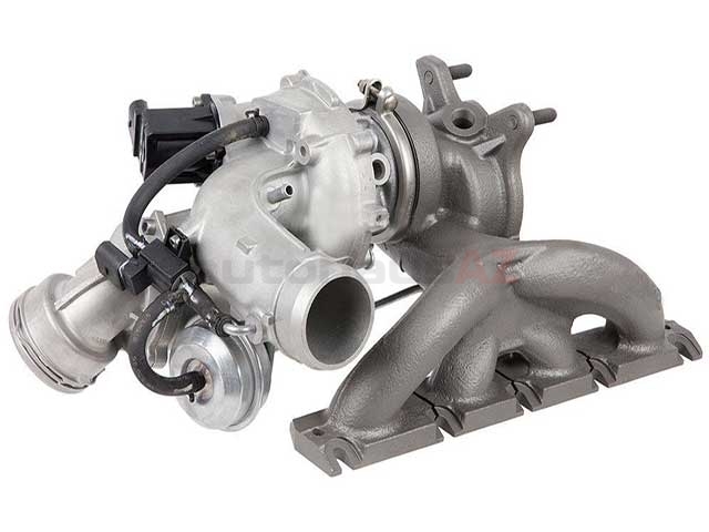 Genuine VW/AUDI RM-06J145713FX Turbocharger; With Exhaust Manifold ...