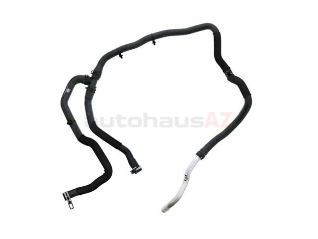 Genuine Land Rover LR013693 Radiator Coolant Hose; from Heater Hose to ...