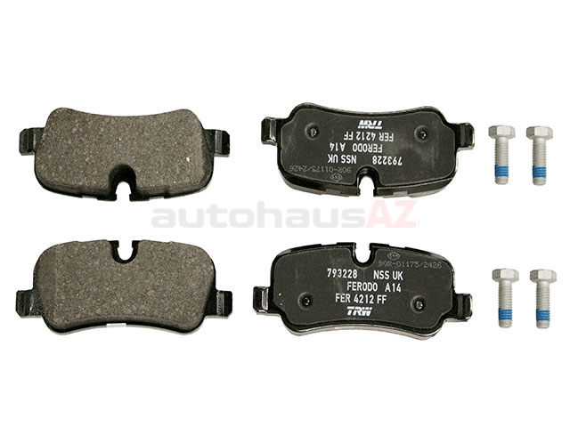 Genuine Land Rover LR021316 Brake Pad Set; Rear | SFP500140