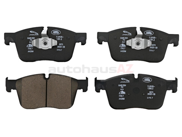 Genuine Land Rover LR064687 Brake Pad Set; Front - Land Rover | LR160444