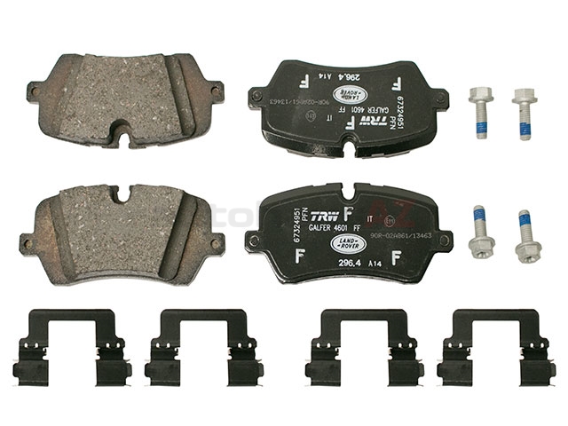 Genuine Land Rover LR147981 Brake Pad Set; Rear - Land Rover | LR079910